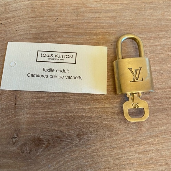 Louis Vuitton | Accessories | Authentic Louis Vuitton Lock And Key Set ...